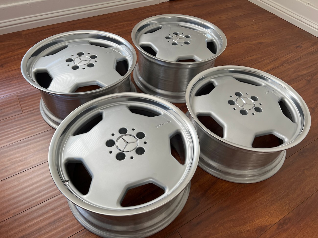 Staggered 18" AMG Aero II Monoblocks Wheels For Sale | The MB Market