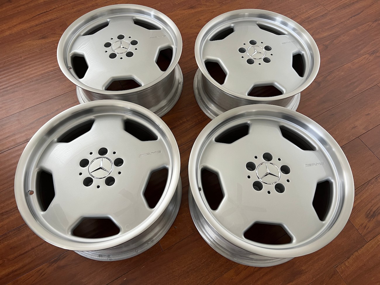 Staggered 18" AMG Aero II Monoblock Wheels For Sale | The MB Market