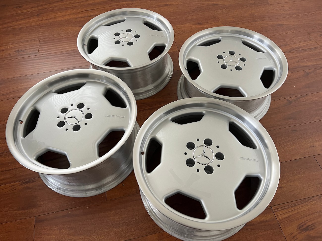 Staggered 18" AMG Aero II Monoblock Wheels For Sale | The MB Market