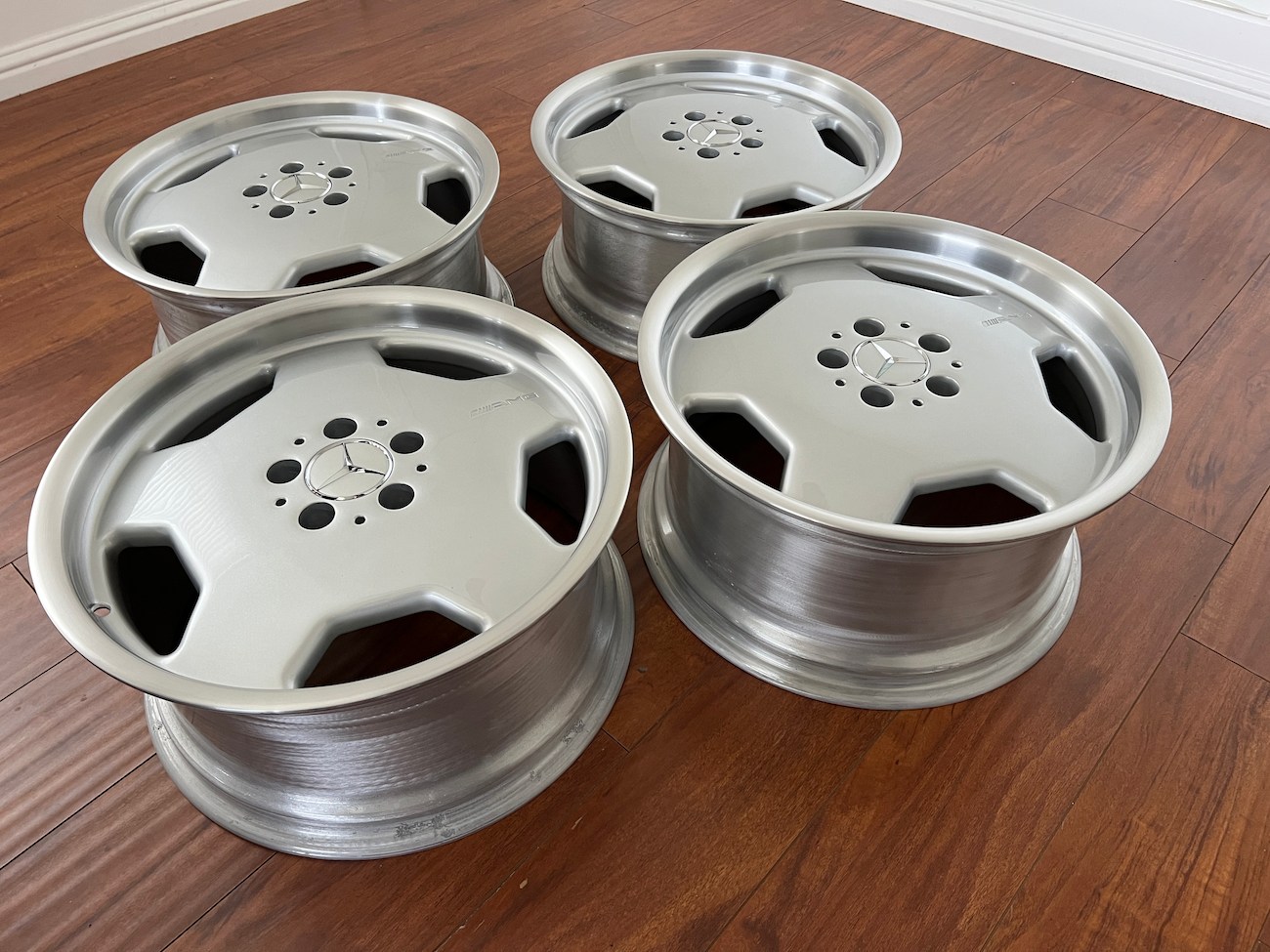 Staggered 18" AMG Aero II Monoblock Wheels For Sale | The MB Market