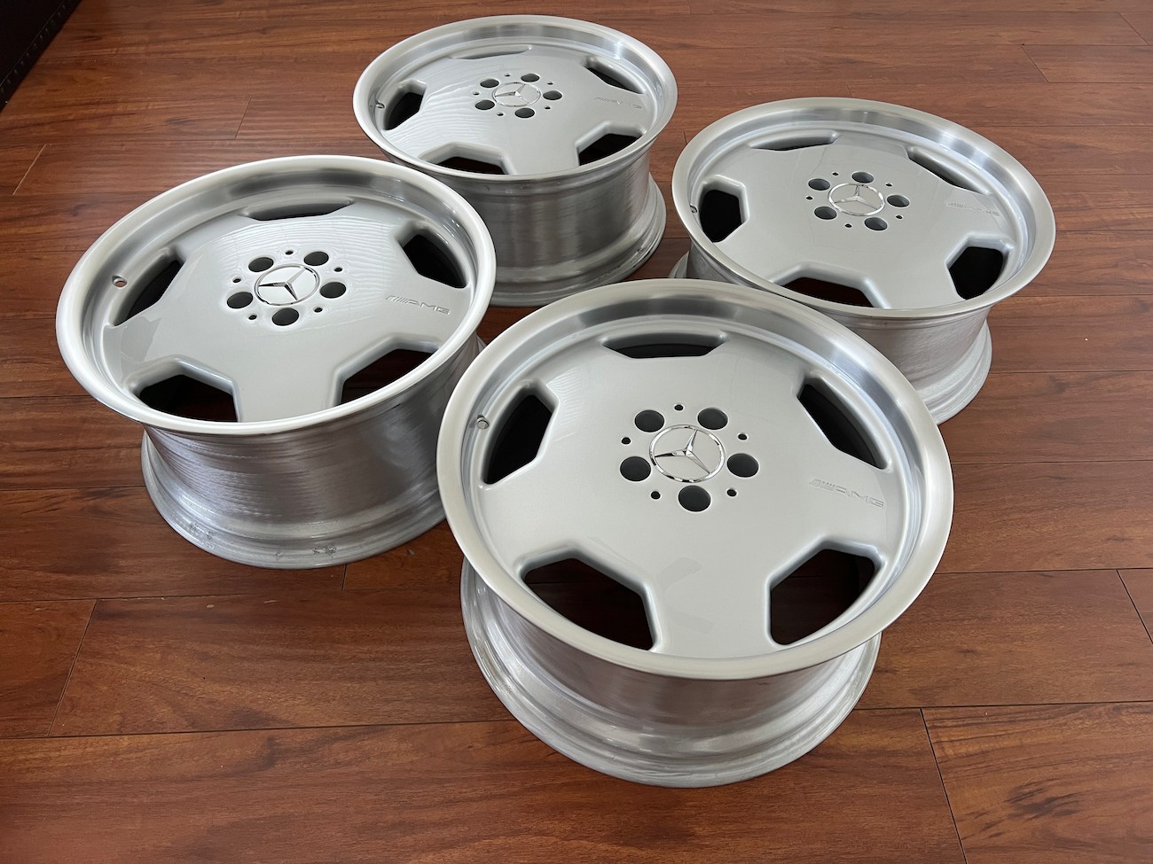 Staggered 18" AMG Aero II Monoblock Wheels For Sale | The MB Market