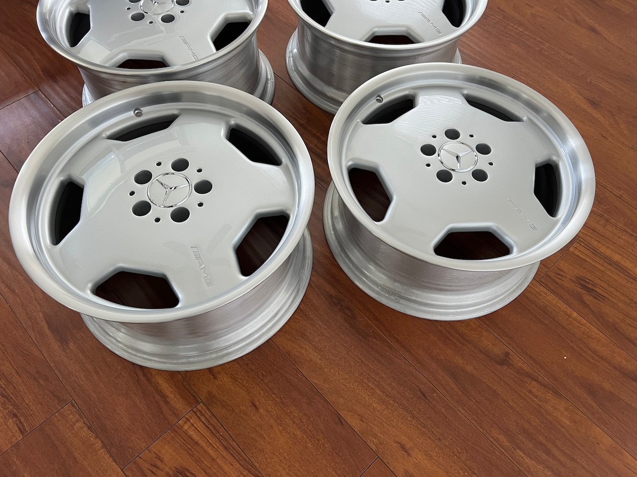 Staggered 18" AMG Aero II Monoblock Wheels For Sale | The MB Market