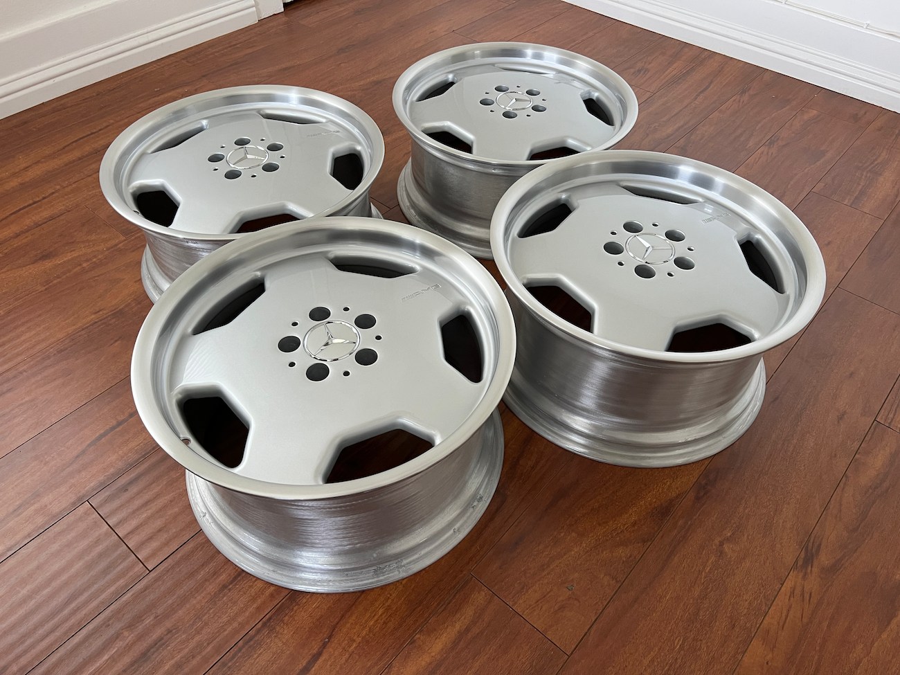Staggered 18" AMG Aero II Monoblock Wheels For Sale | The MB Market