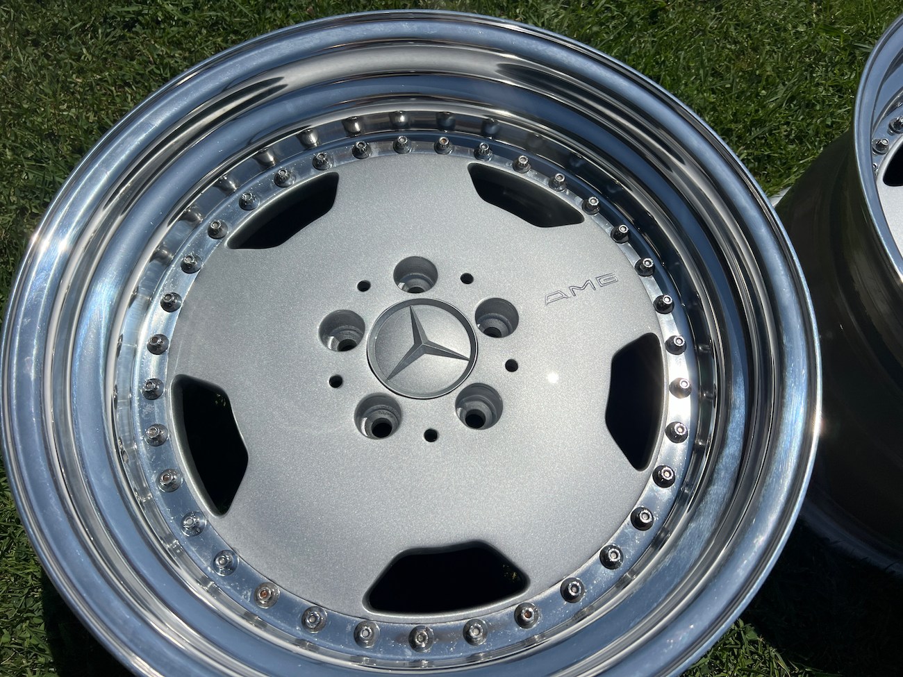 Staggered 3-piece 17" AMG Aero III Wheels by OZ Racing For Sale | The ...