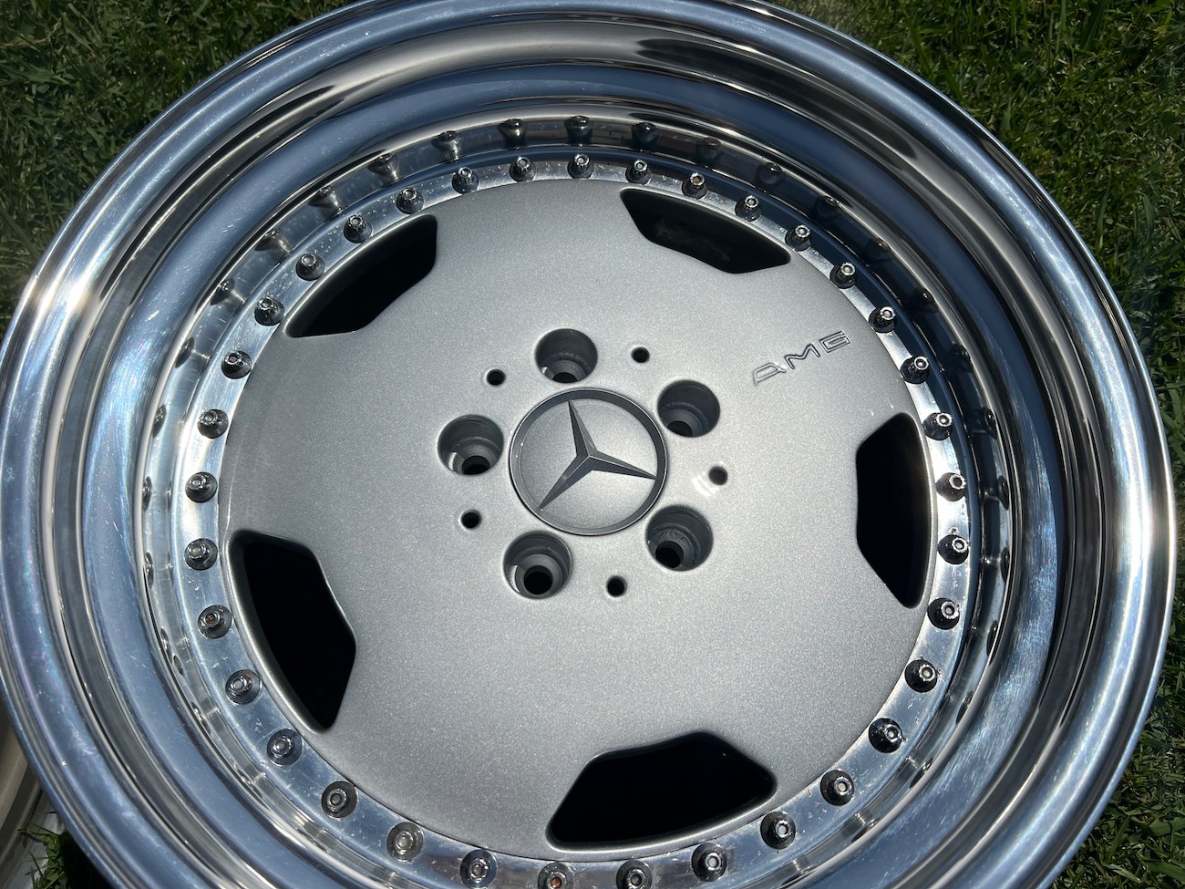 Staggered 3-piece 17" AMG Aero III Wheels by OZ Racing For Sale | The ...