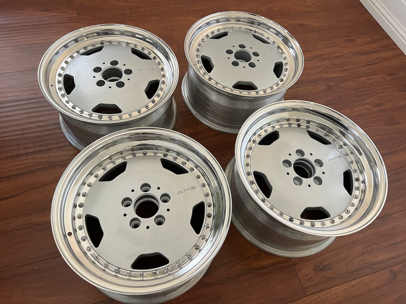 Staggered 3-piece 17" AMG Aero III Wheels by OZ Racing For Sale | The ...