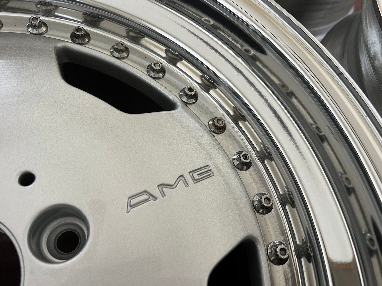Staggered 3-piece 17" AMG Aero III Wheels by OZ Racing For Sale | The ...