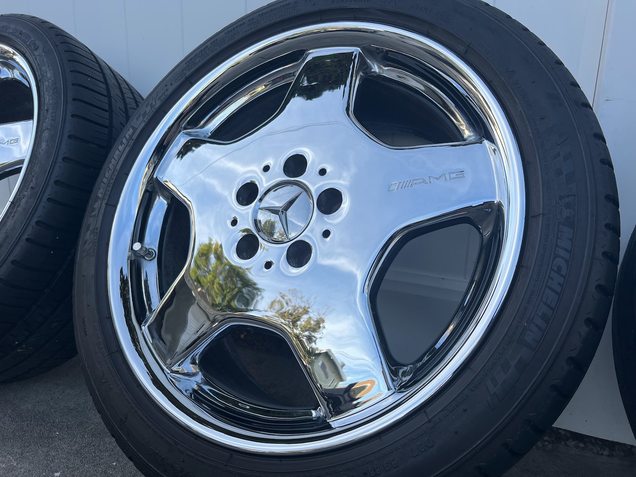NO RESERVE: 18" AMG Monoblock Wheels & Tires For Sale | The MB Market