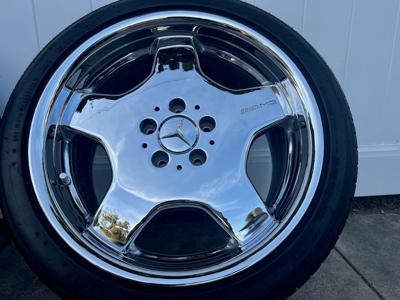 NO RESERVE: 18" AMG Monoblock Wheels & Tires For Sale | The MB Market