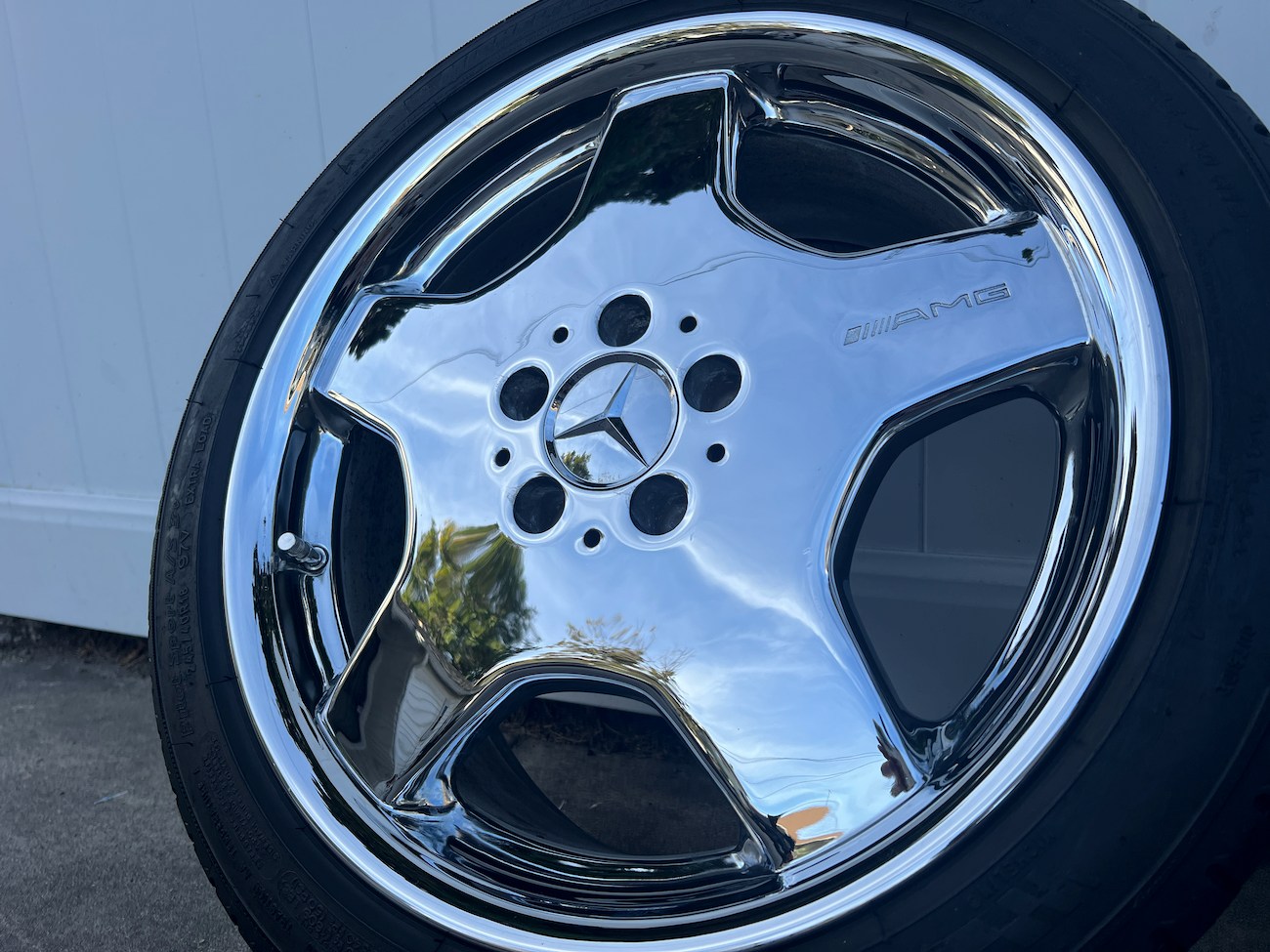 NO RESERVE: 18" AMG Monoblock Wheels & Tires For Sale | The MB Market