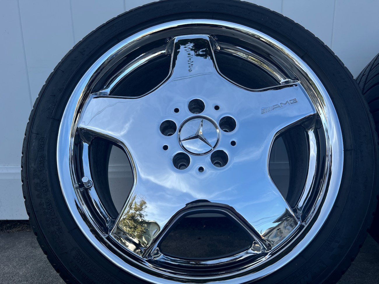 NO RESERVE: 18" AMG Monoblock Wheels & Tires For Sale | The MB Market