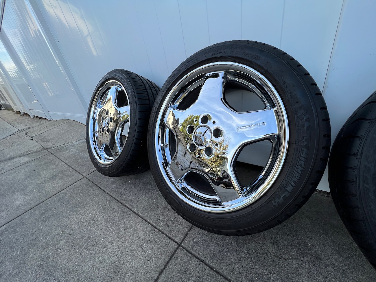NO RESERVE: 18" AMG Monoblock Wheels & Tires For Sale | The MB Market