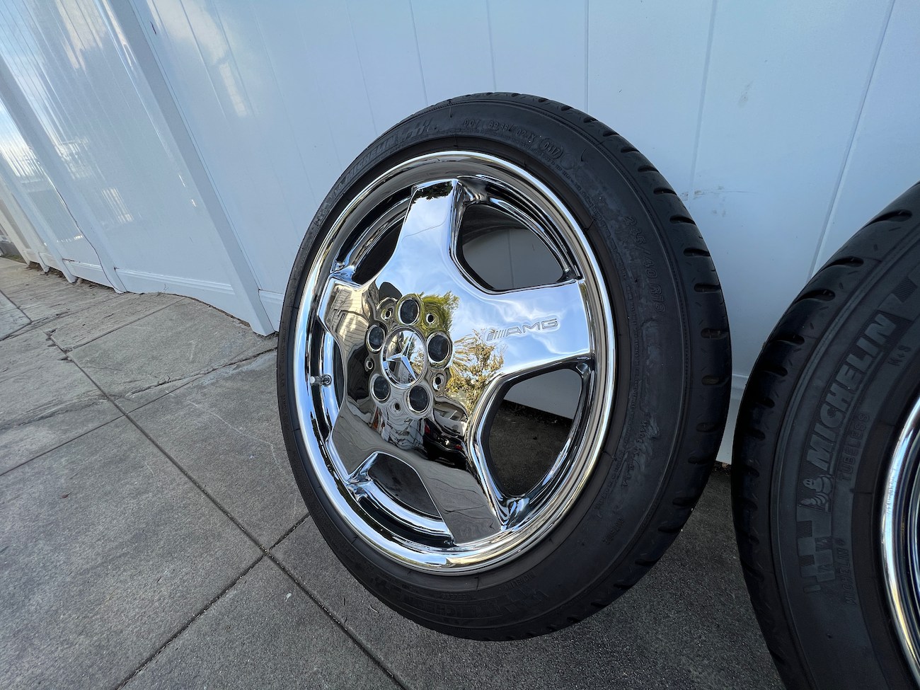 NO RESERVE: 18" AMG Monoblock Wheels & Tires For Sale | The MB Market