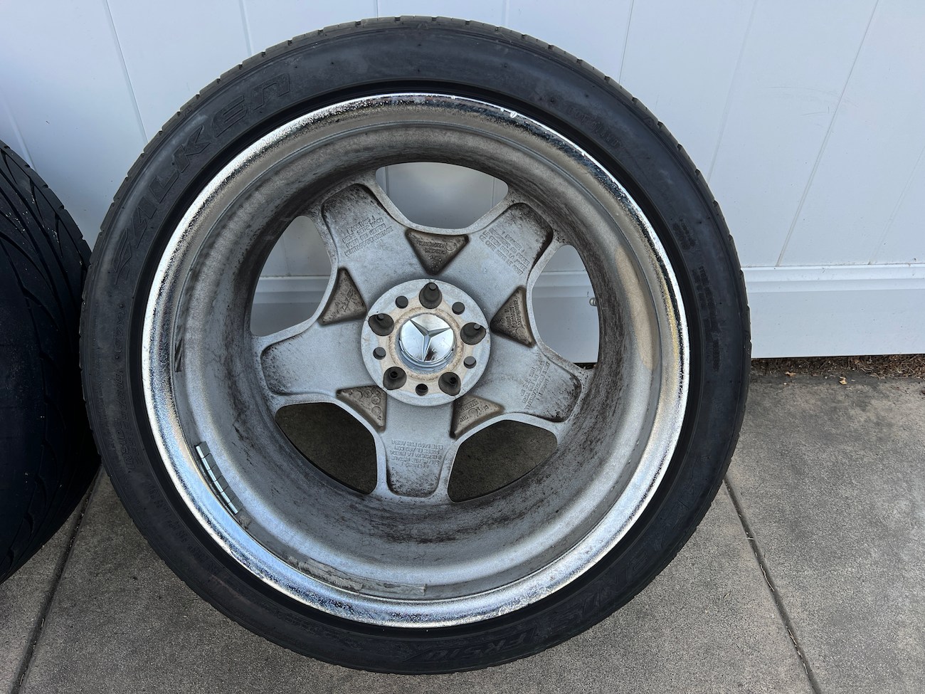 NO RESERVE: 18" AMG Monoblock Wheels & Tires For Sale | The MB Market