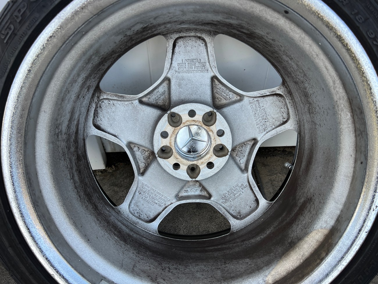 NO RESERVE: 18" AMG Monoblock Wheels & Tires For Sale | The MB Market