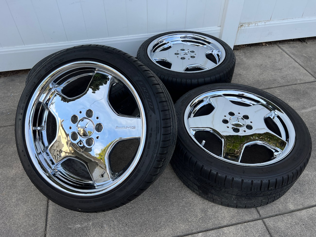 NO RESERVE: 18" AMG Monoblock Wheels & Tires For Sale | The MB Market