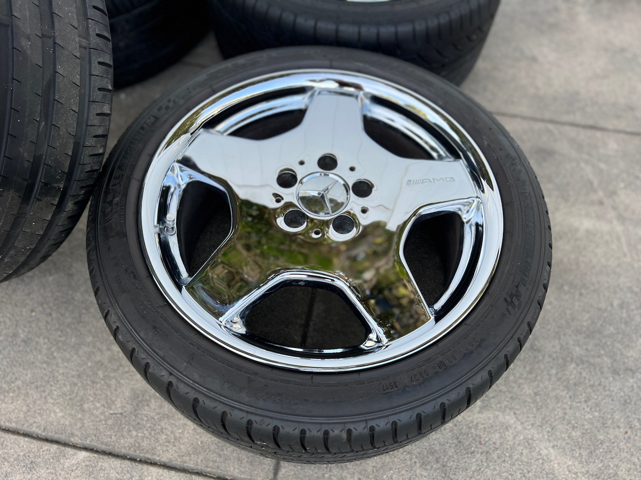 NO RESERVE: 18" AMG Monoblock Wheels & Tires For Sale | The MB Market
