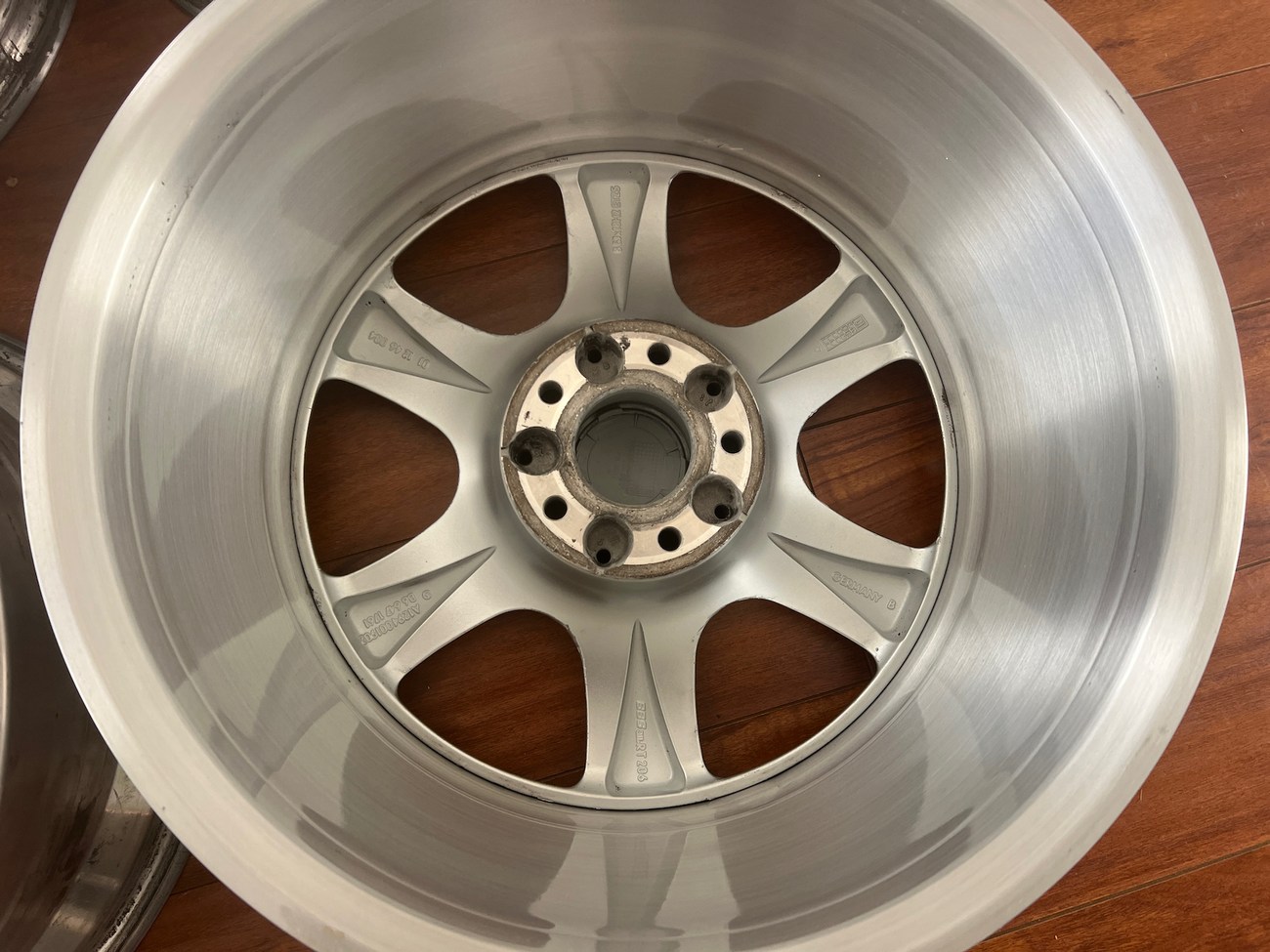 Staggered 18" Mercedes-Benz R129 Silver Arrow Wheels by BBS For Sale ...
