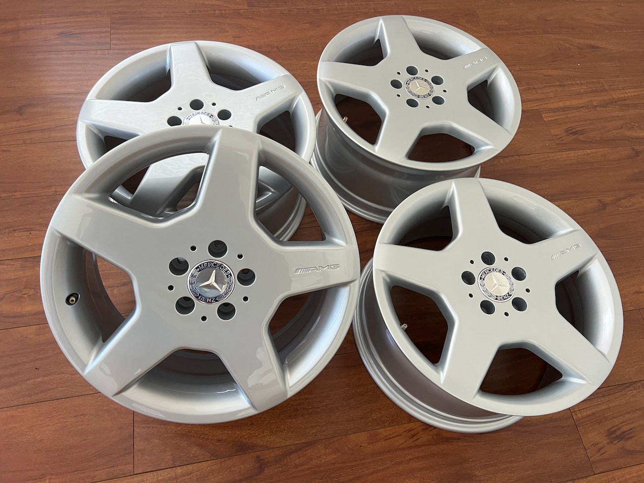 Staggered 18" AMG Monoblock Wheels for W220/C215 For Sale | The MB Market
