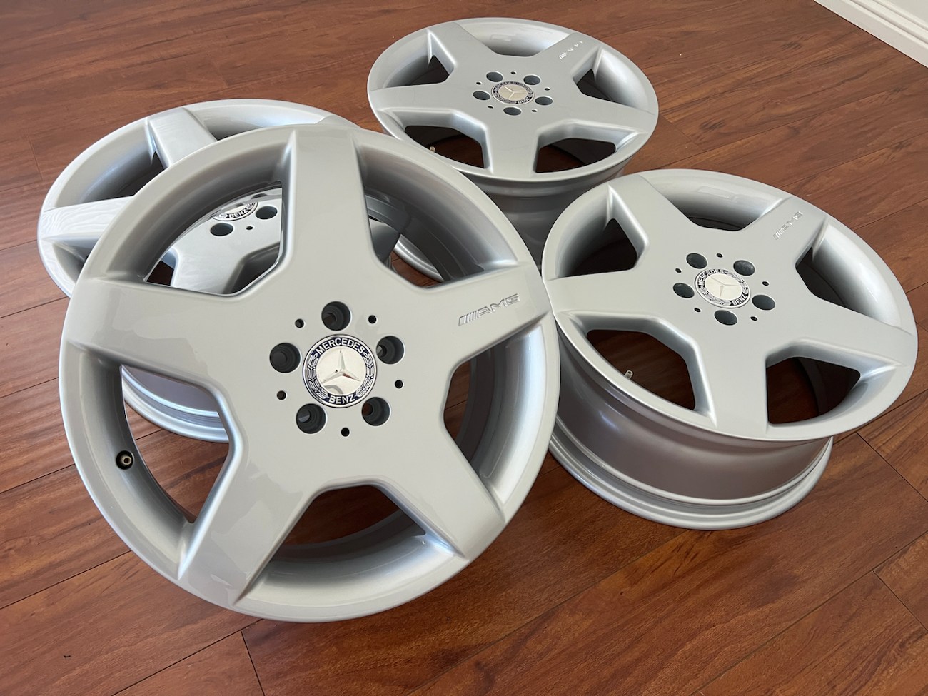 Staggered 18" AMG Monoblock Wheels for W220/C215 For Sale | The MB Market