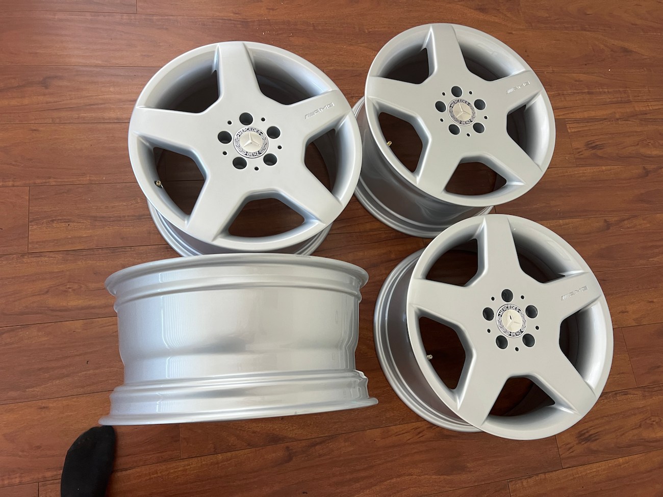 Staggered 18" AMG Monoblock Wheels for W220/C215 For Sale | The MB Market