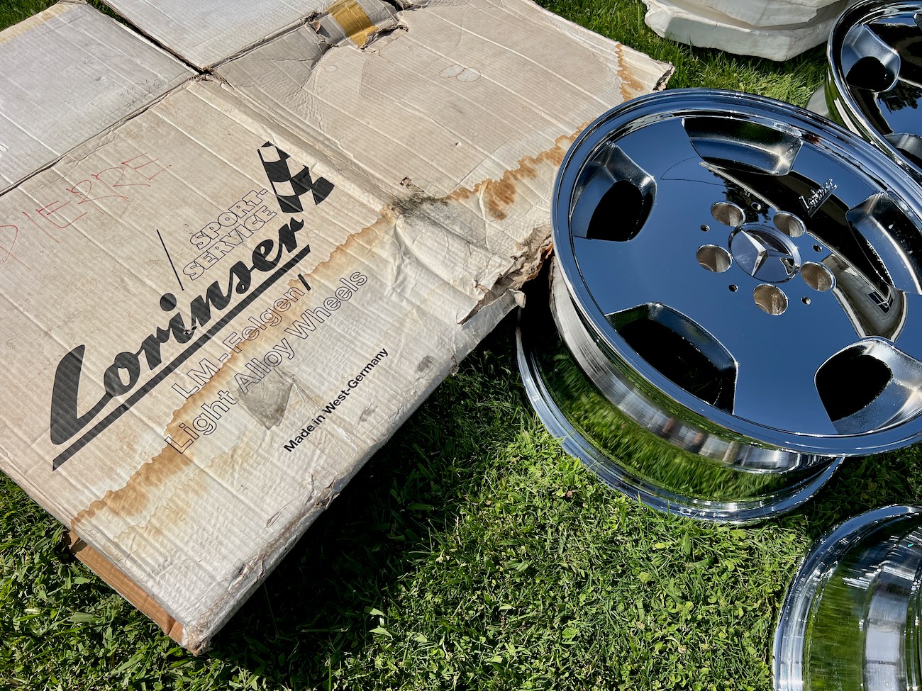 16" Lorinser RS New Old Stock Wheels For Sale | The MB Market