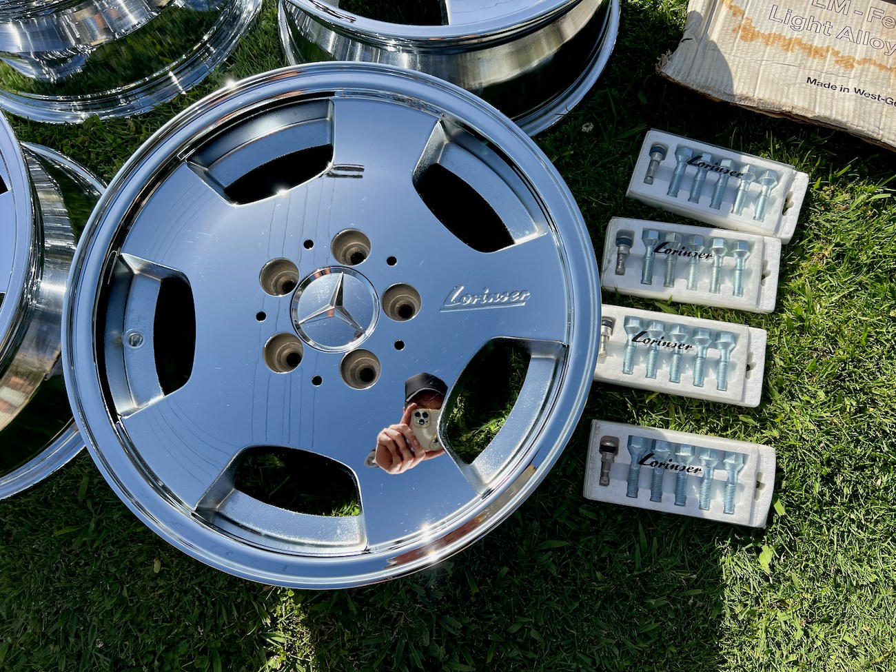 16" Lorinser RS New Old Stock Wheels For Sale | The MB Market