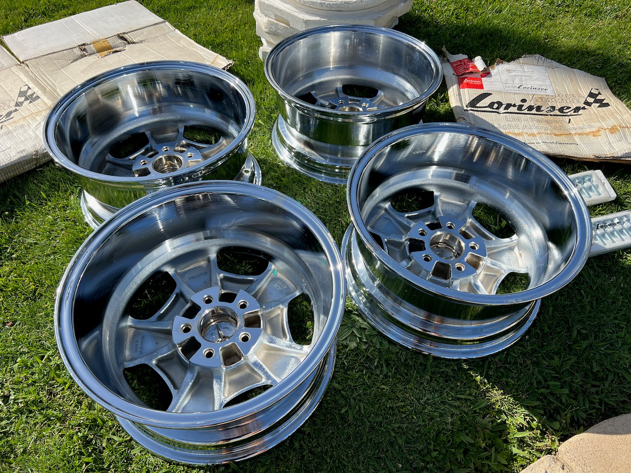 16" Lorinser RS New Old Stock Wheels For Sale | The MB Market