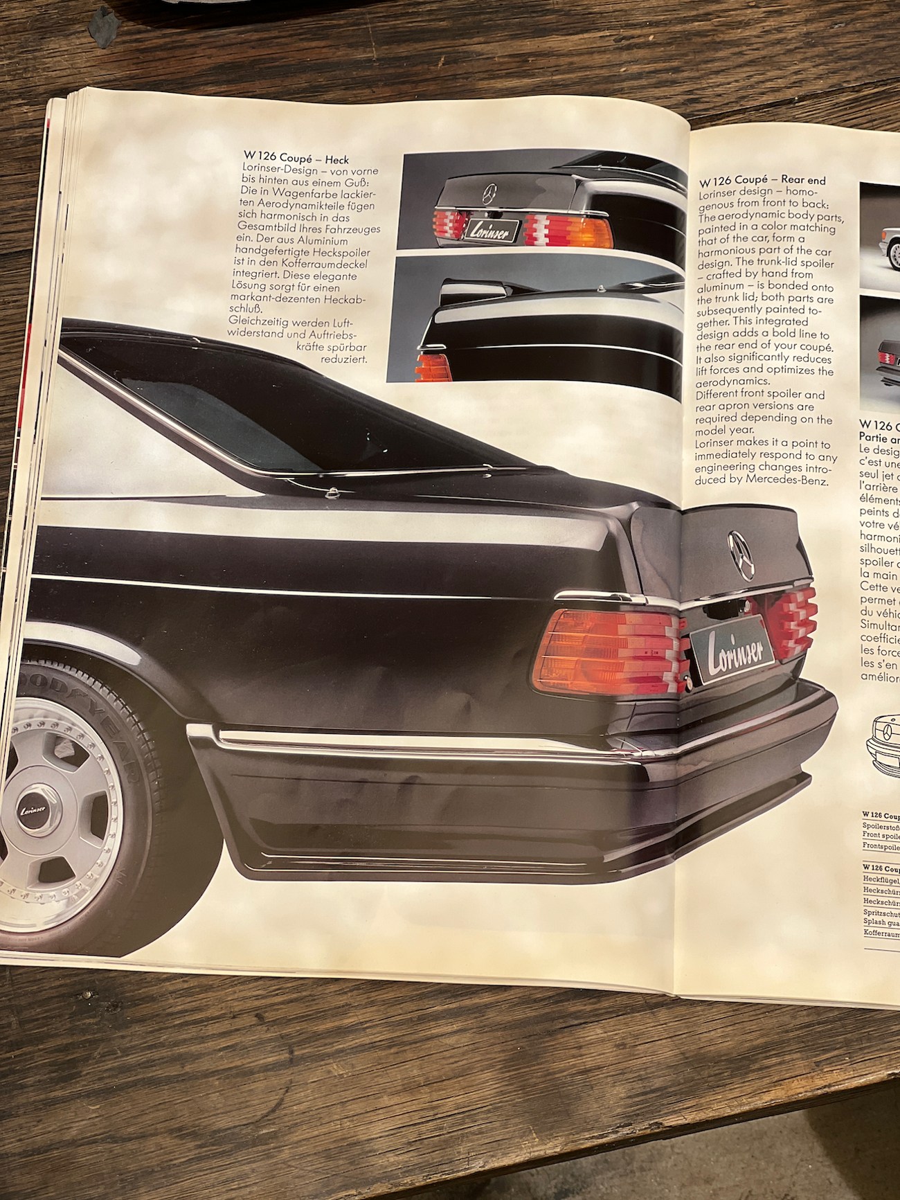 Full Lorinser Body Kit for C126 Mercedes-Benz For Sale | The MB Market