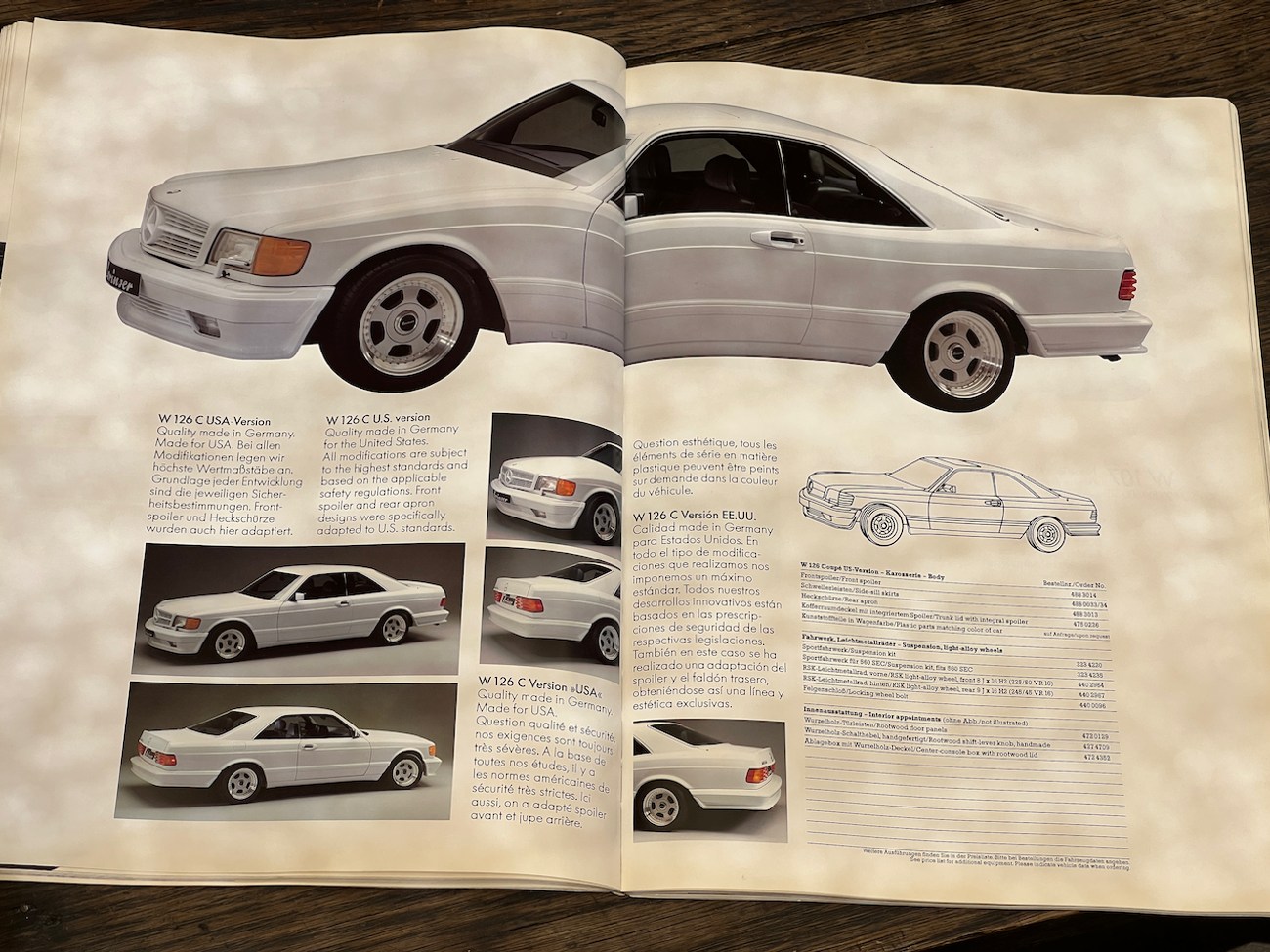 Full Lorinser Body Kit for C126 Mercedes-Benz For Sale | The MB Market