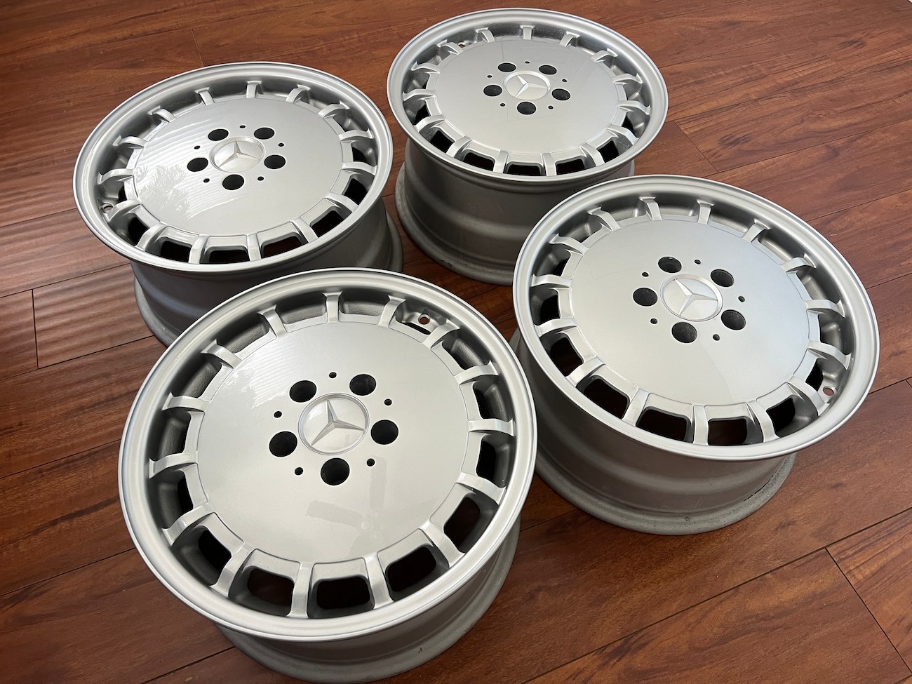 Factory 16" Gullideckel R129/W201 Evo I Wheels For Sale | The MB Market