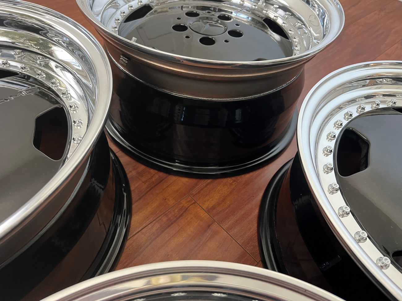 Staggered 3-piece 17" AMG Aero III Wheels by O.Z. Racing For Sale | The ...