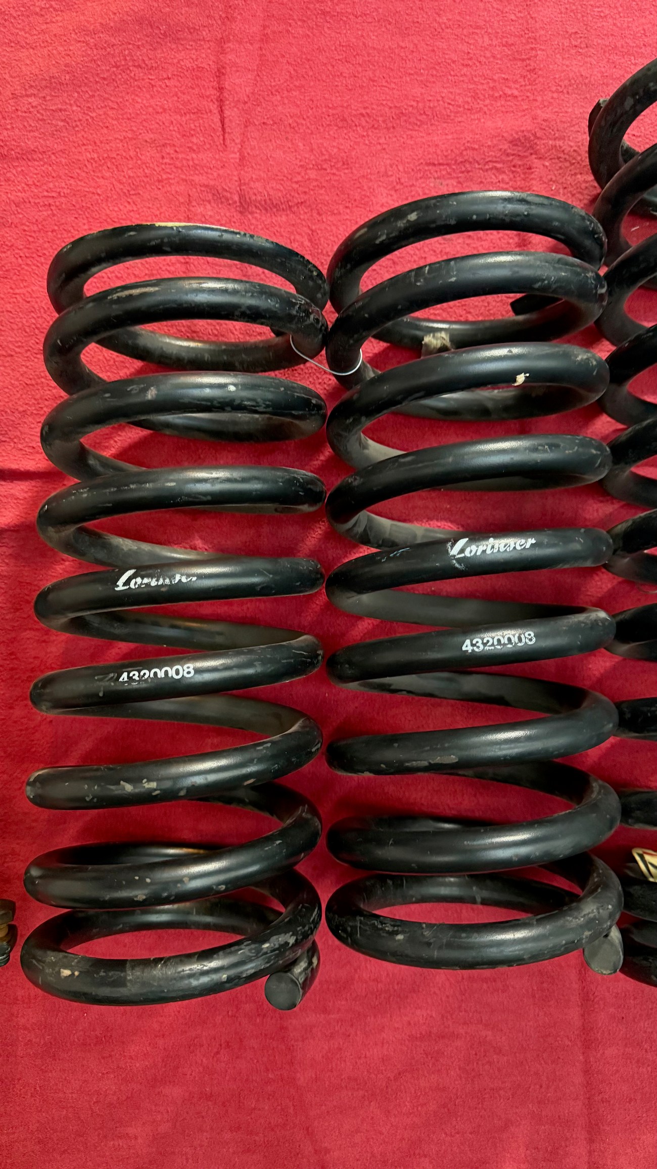 Lorinser Lowering Springs and Shocks for W126/C126 For Sale | The MB Market