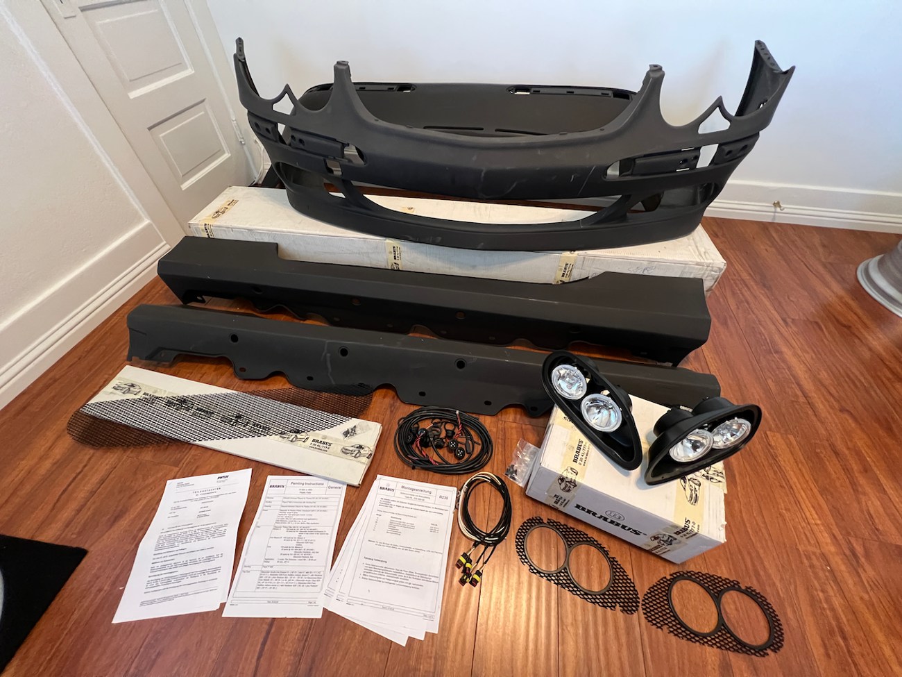 Genuine Brabus Body Kit for R230 SL-Class Mercedes-Benz For Sale | The ...