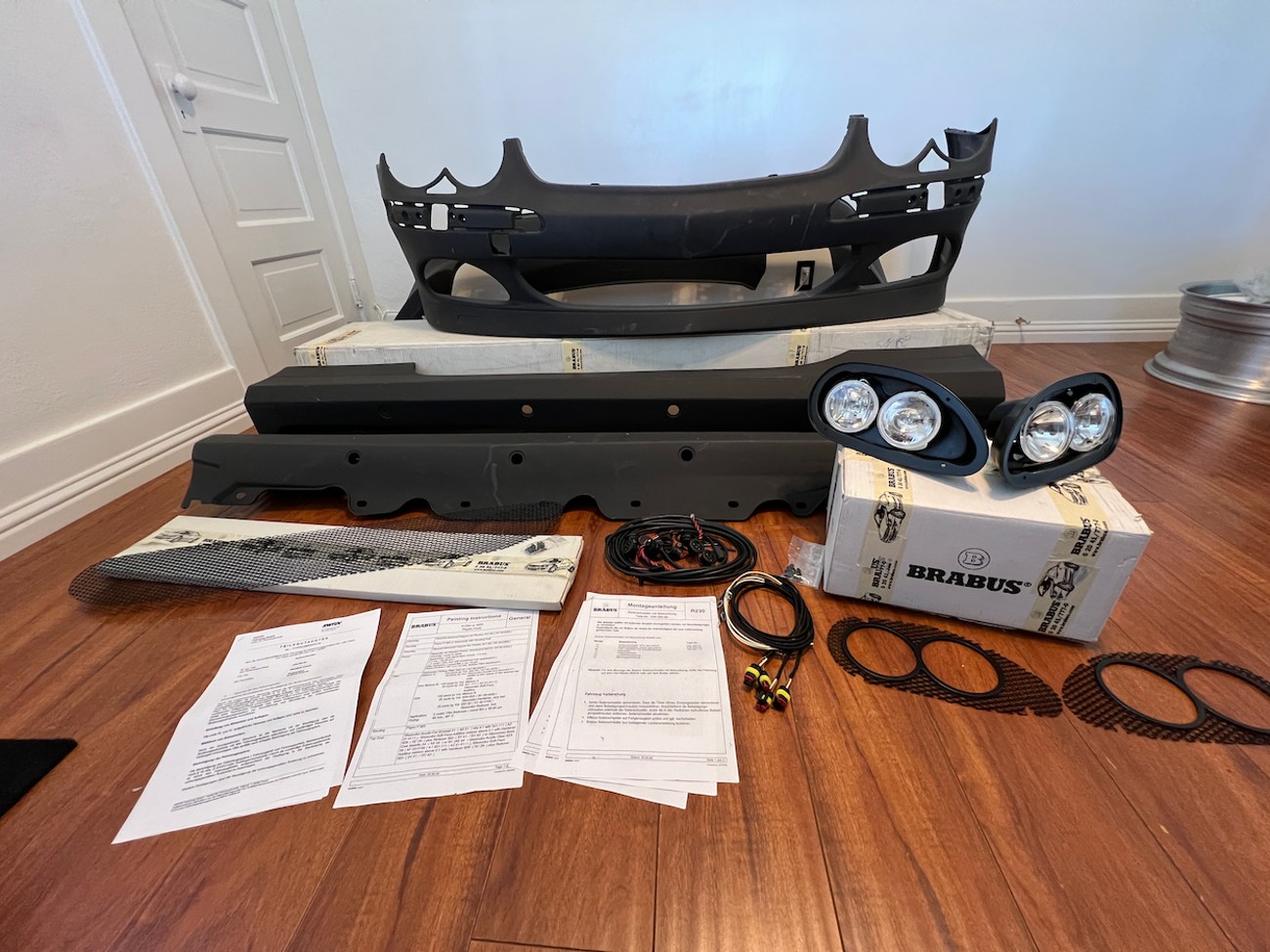 Genuine Brabus Body Kit for R230 SL-Class Mercedes-Benz For Sale | The ...