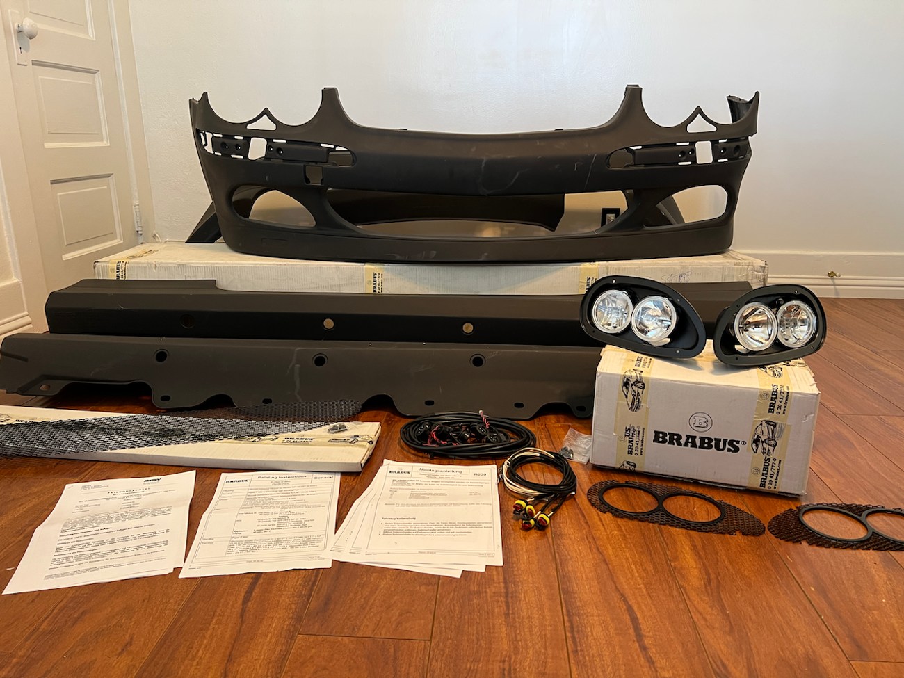 Genuine Brabus Body Kit for R230 SL-Class Mercedes-Benz For Sale | The ...