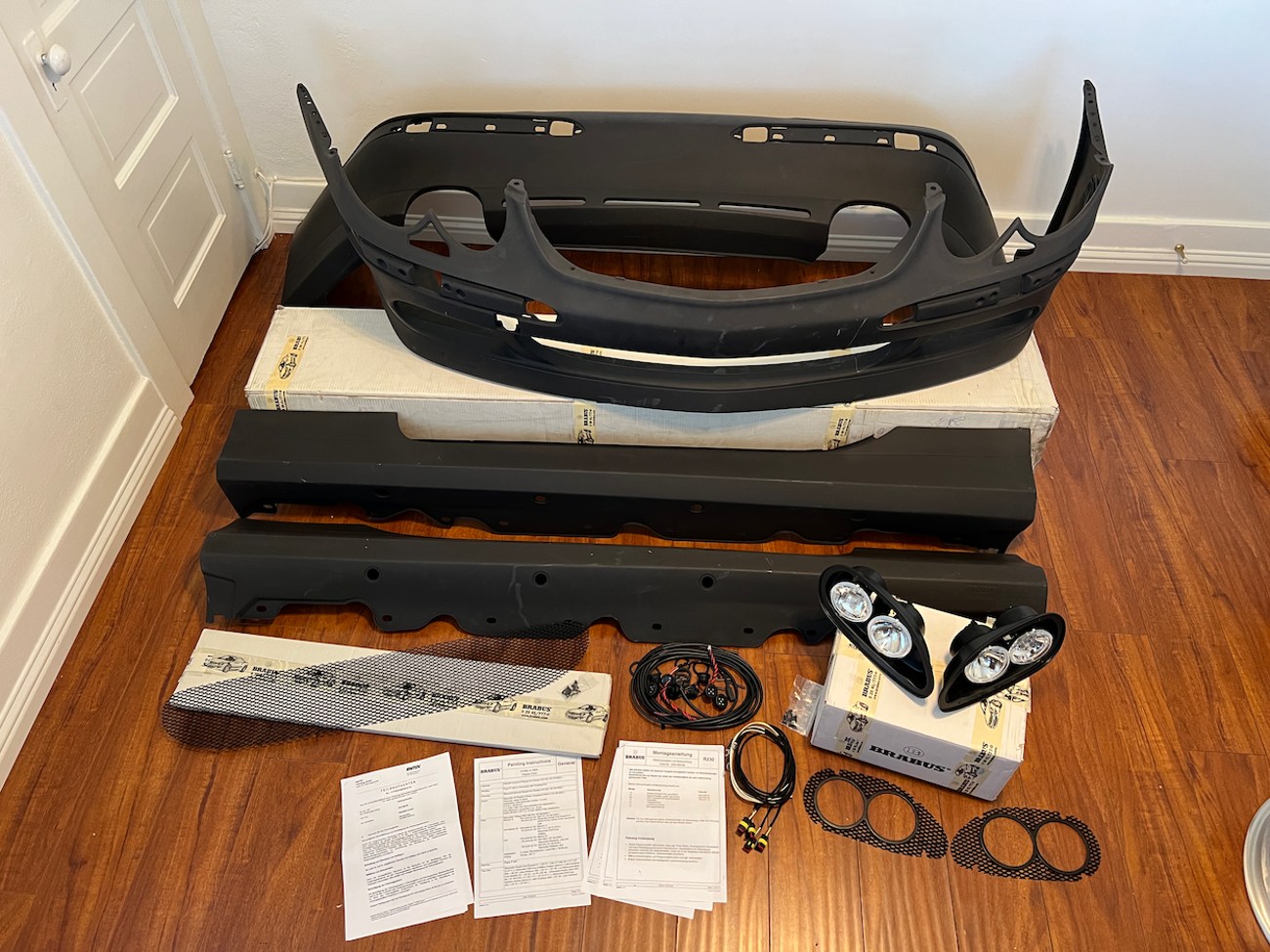 Genuine Brabus Body Kit for R230 SL-Class Mercedes-Benz For Sale | The ...