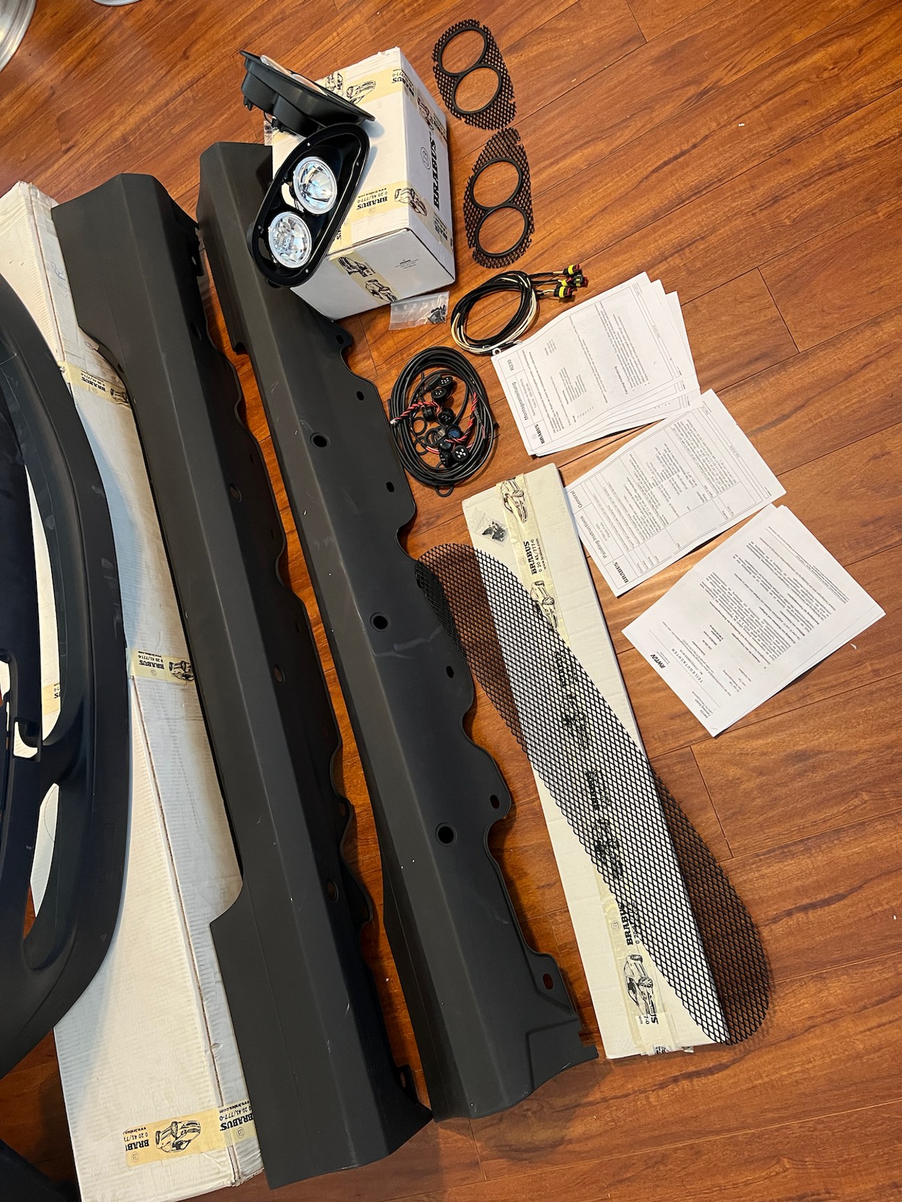 Genuine Brabus Body Kit for R230 SL-Class Mercedes-Benz For Sale | The ...