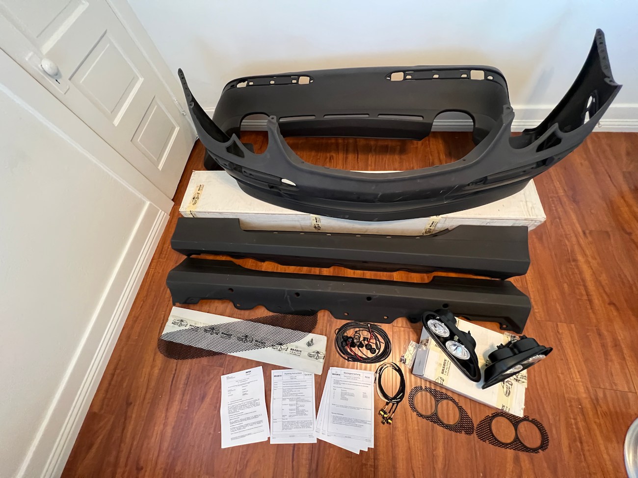 Genuine Brabus Body Kit for R230 SL-Class Mercedes-Benz For Sale | The ...