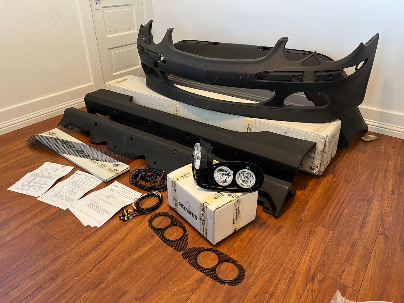 Genuine Brabus Body Kit for R230 SL-Class Mercedes-Benz For Sale | The ...