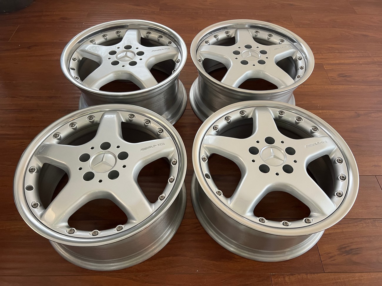 Staggered 2-Piece 17" AMG Monoblock Wheels by BBS For Sale | The MB Market