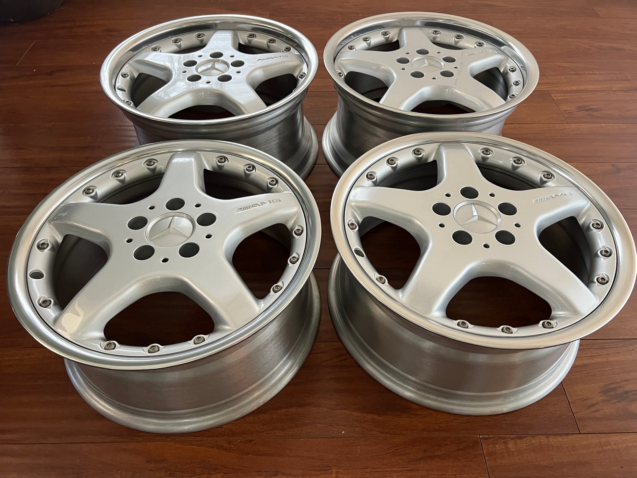 Staggered 2-Piece 17" AMG Monoblock Wheels by BBS For Sale | The MB Market