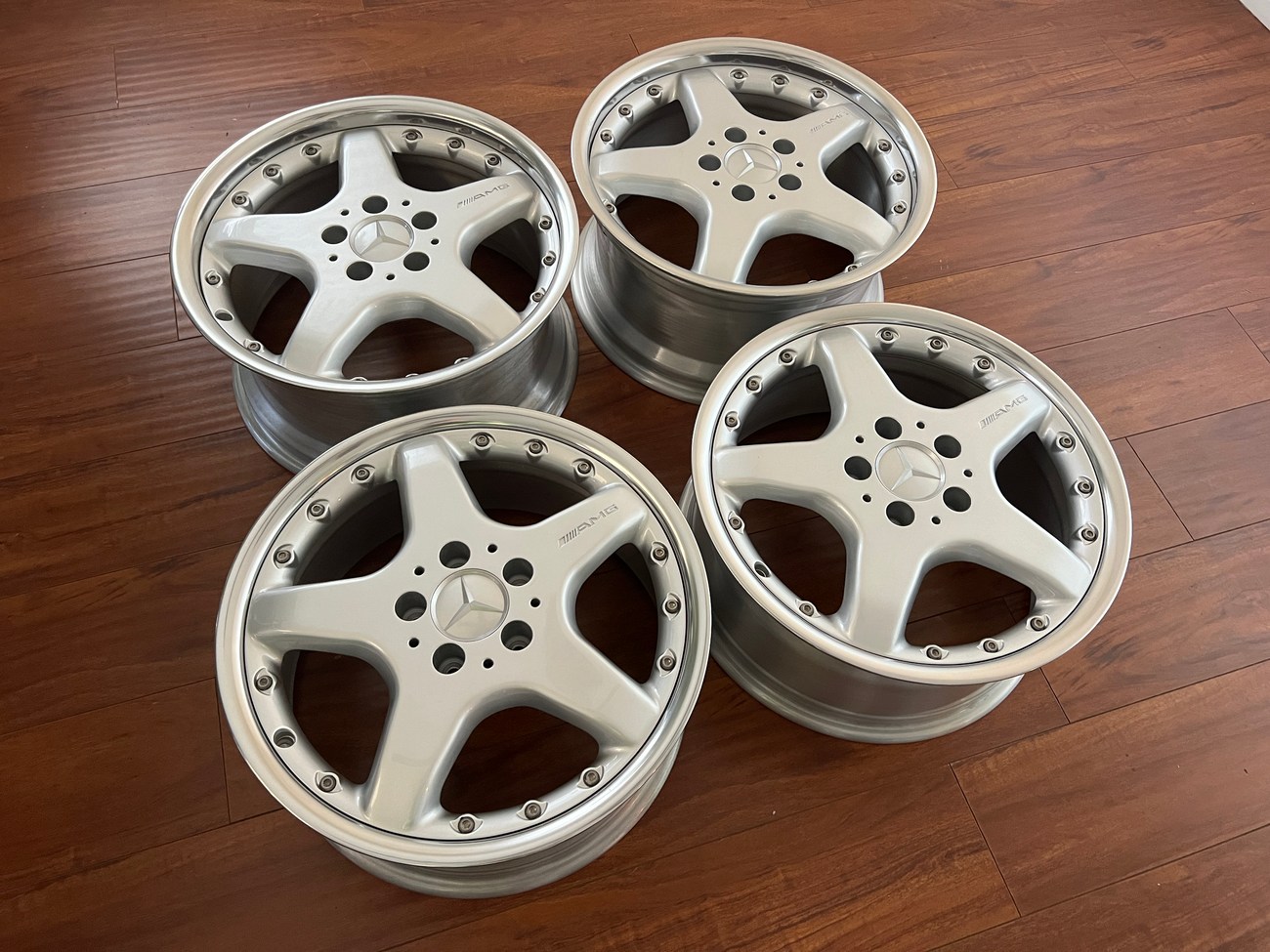 Staggered 2-Piece 17" AMG Monoblock Wheels by BBS For Sale | The MB Market