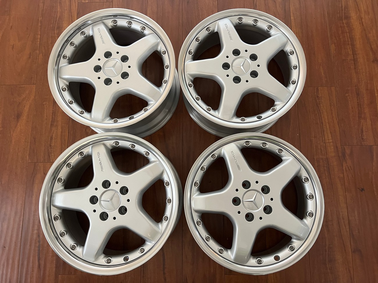 Staggered 2-Piece 17" AMG Monoblock Wheels by BBS For Sale | The MB Market