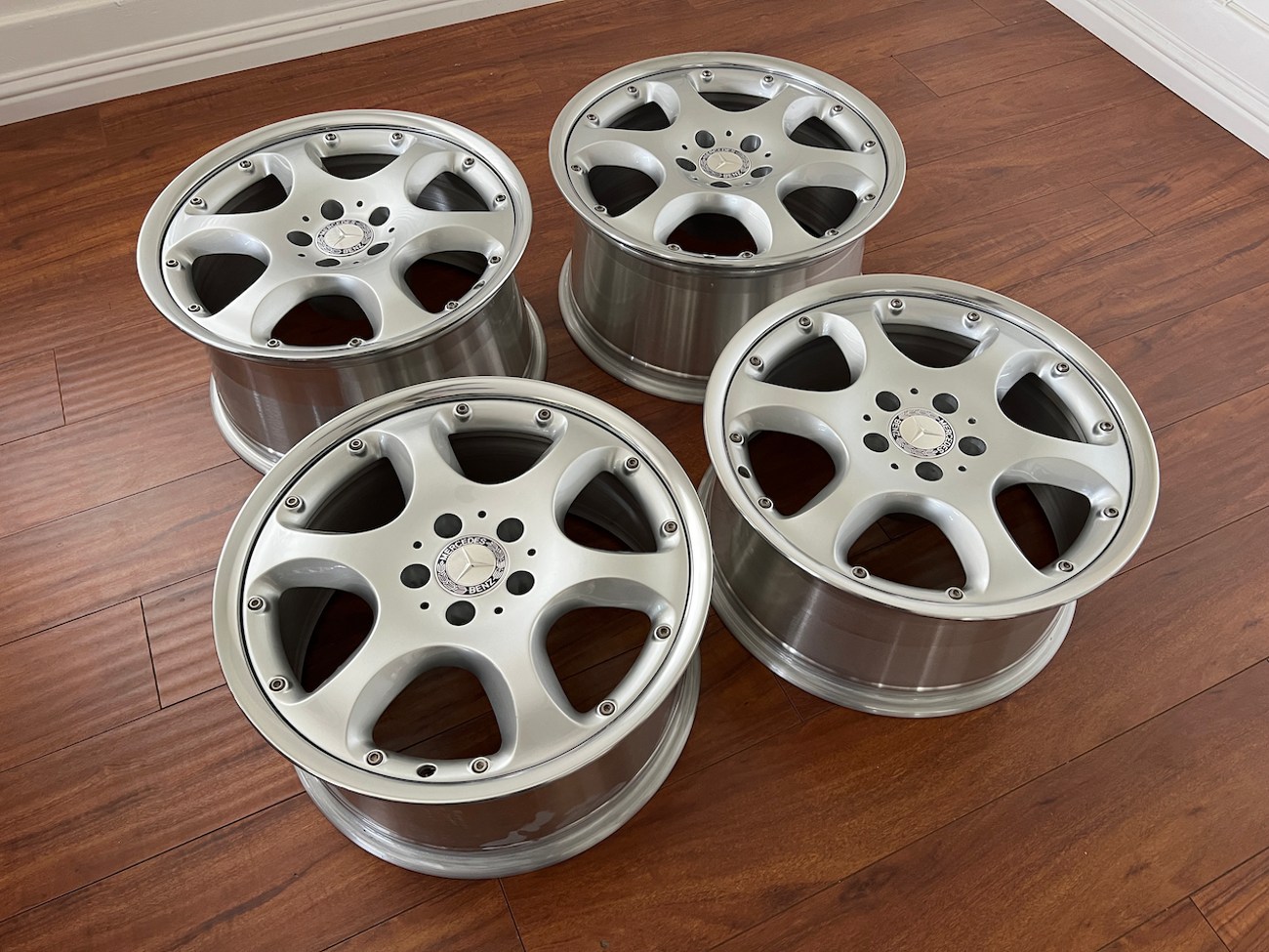 Staggered 18" R129 Silver Arrow Wheels by BBS For Sale | The MB Market
