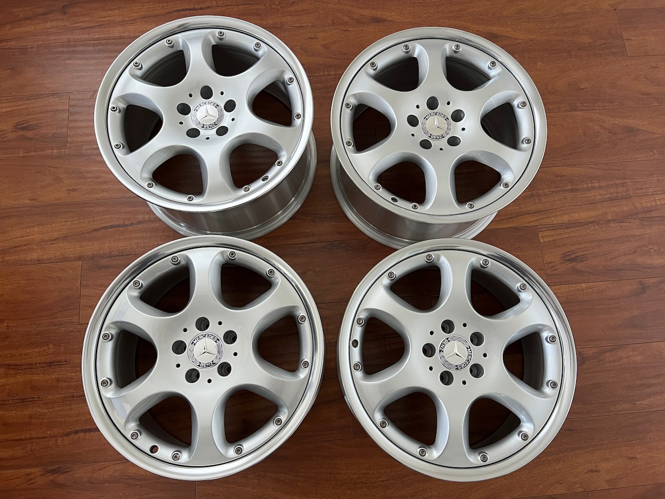 Staggered 18" R129 Silver Arrow Wheels by BBS For Sale | The MB Market