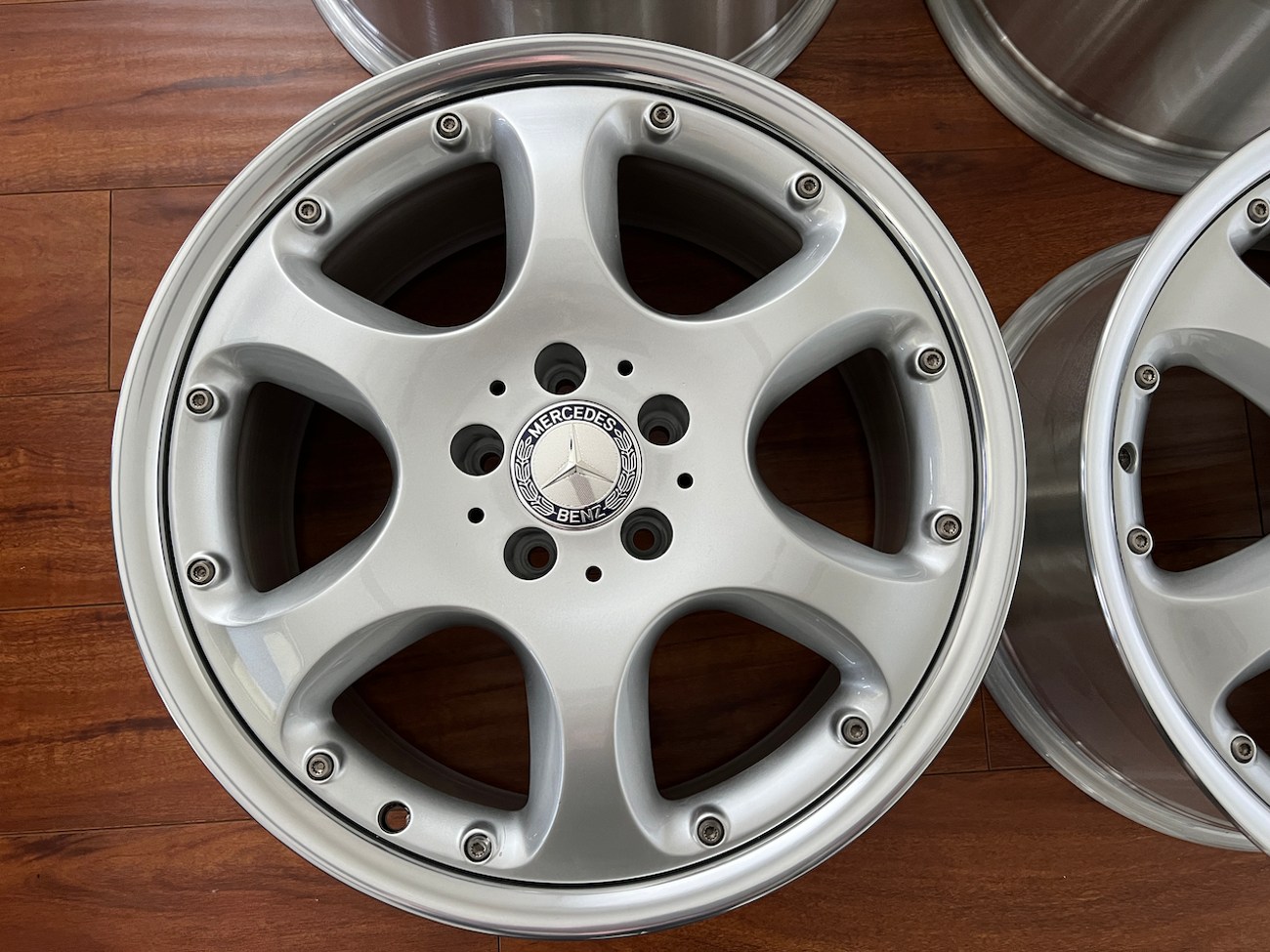 Staggered 18" R129 Silver Arrow Wheels by BBS For Sale | The MB Market