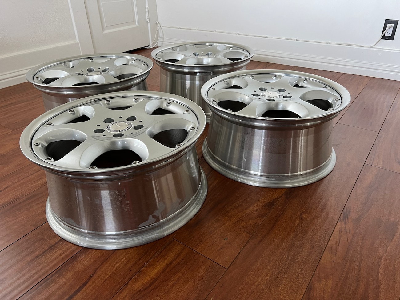 Staggered 18" R129 Silver Arrow Wheels by BBS For Sale | The MB Market