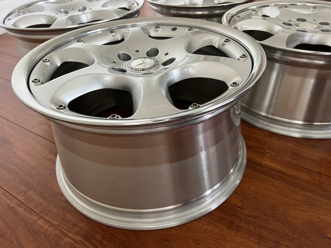 Staggered 18" R129 Silver Arrow Wheels by BBS For Sale | The MB Market