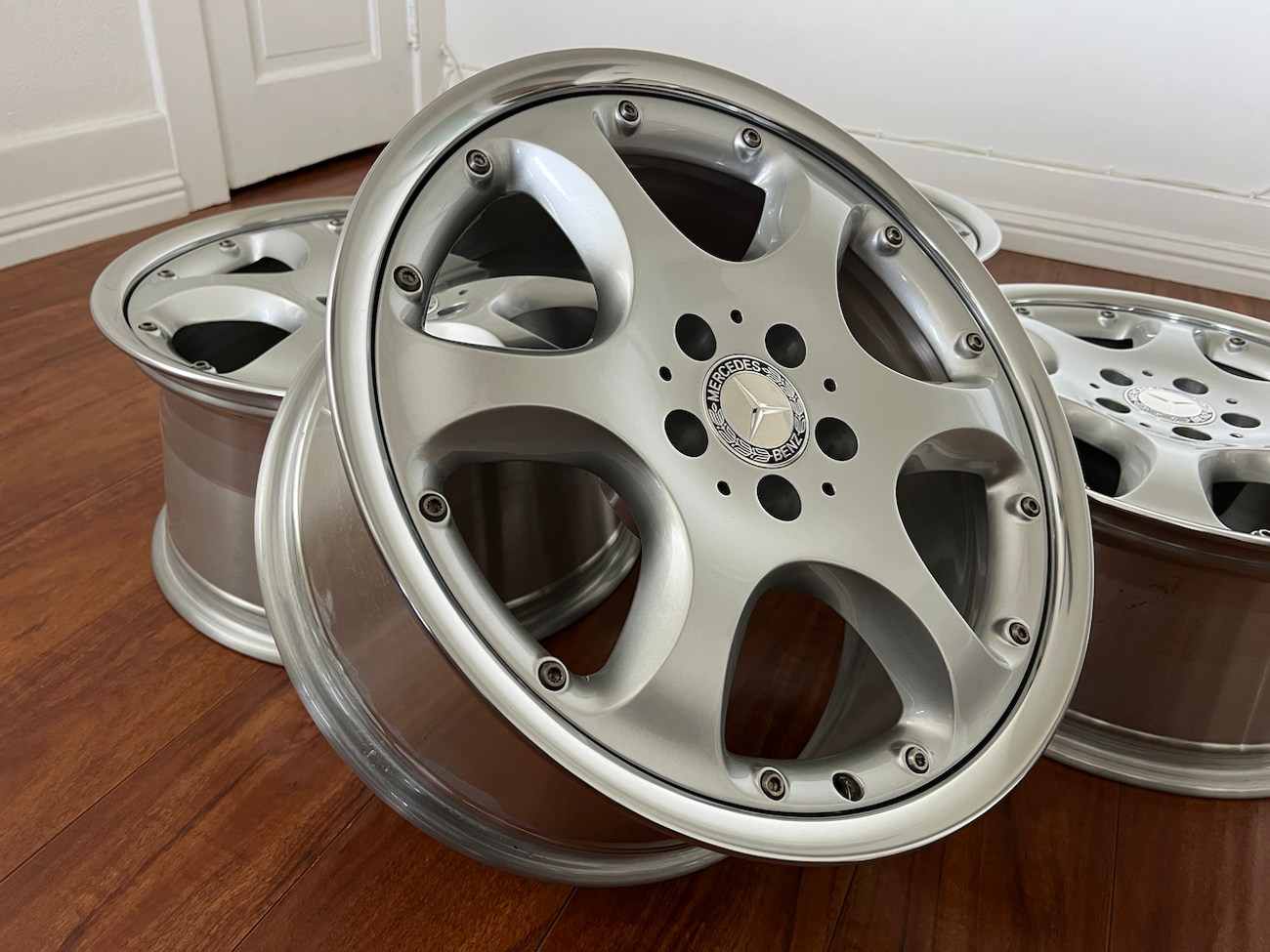 Staggered 18" R129 Silver Arrow Wheels by BBS For Sale | The MB Market